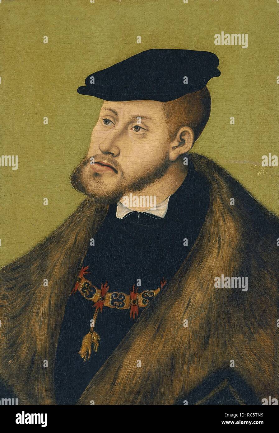 Portrait of the Emperor Charles V (1500-1558). Museum: Thyssen ...