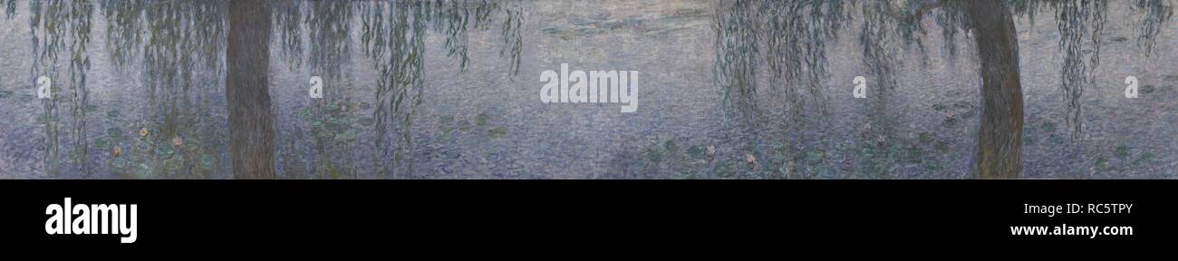 The Water Lilies - Clear Morning with Willows. Museum: Musée de l ...