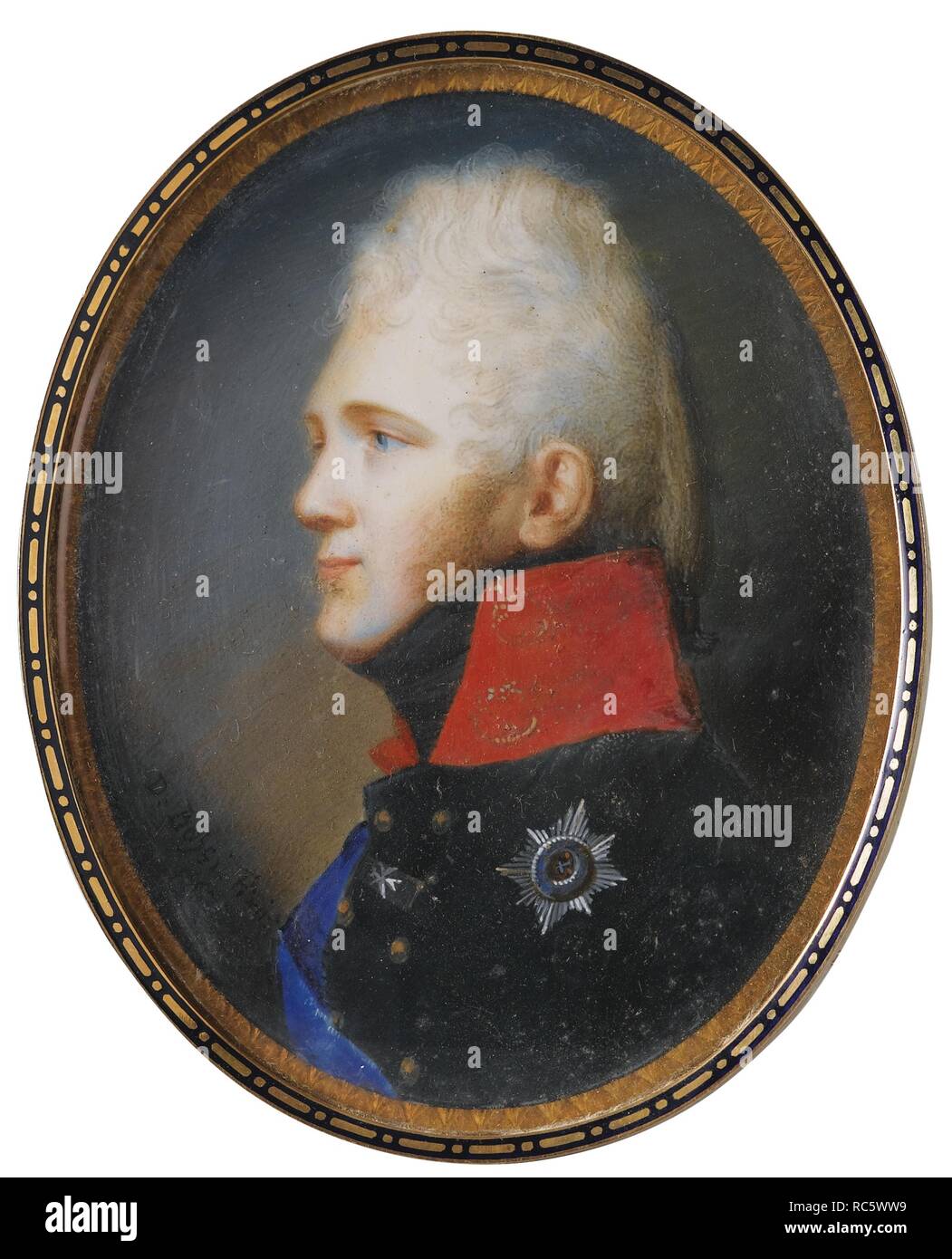 Portrait of Emperor Alexander I (1777-1825). Museum: PRIVATE COLLECTION ...
