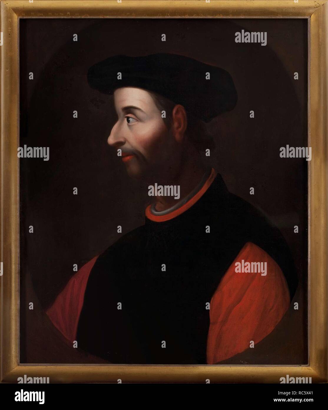 Portrait of Niccolò Machiavelli (1469-1527). Museum: Herzog August ...
