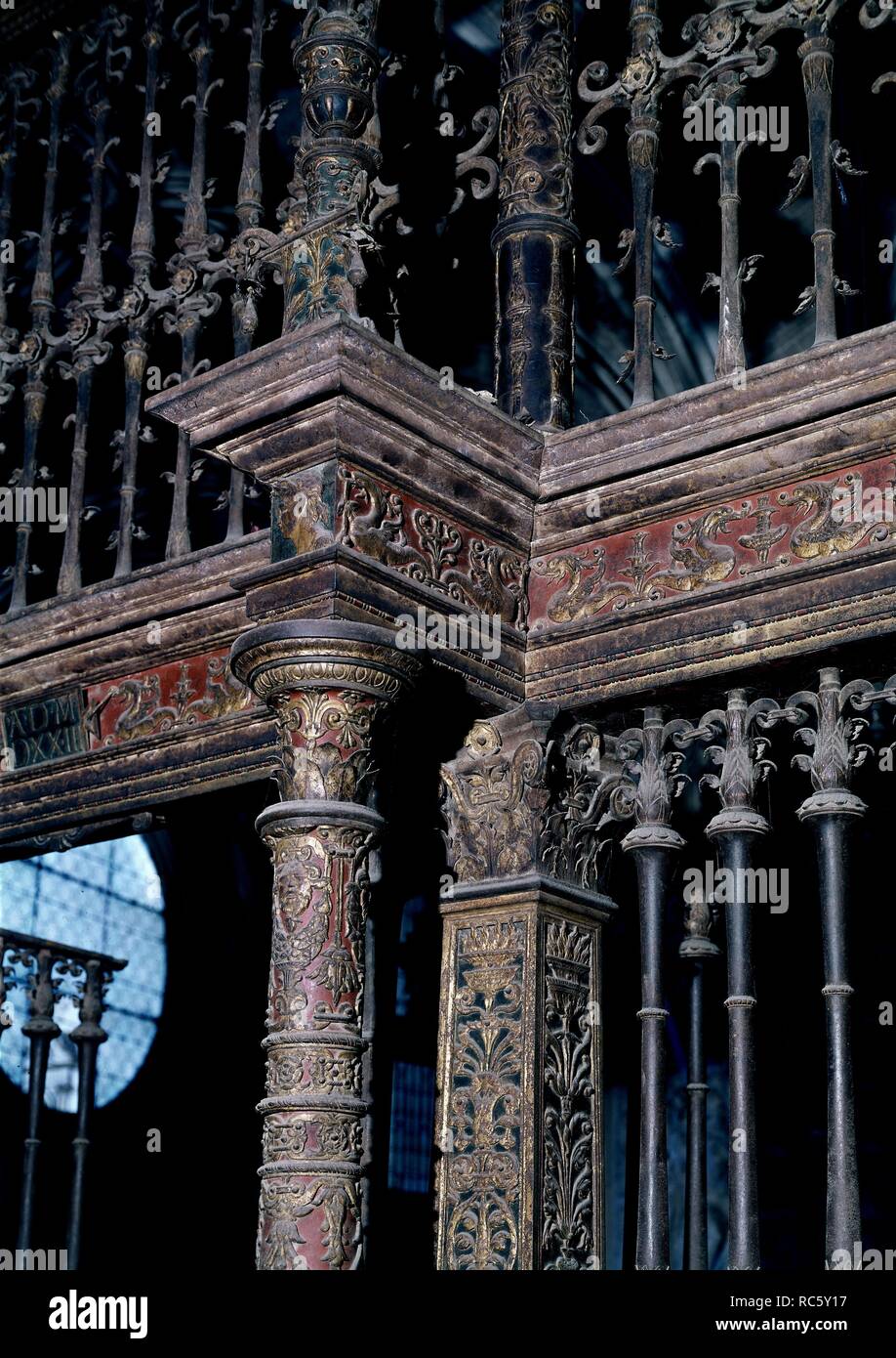 REJA DE ENTRADA A LA CAPILLA DEL CONDESTABLE DESDE LA GIROLA - 1523 ...