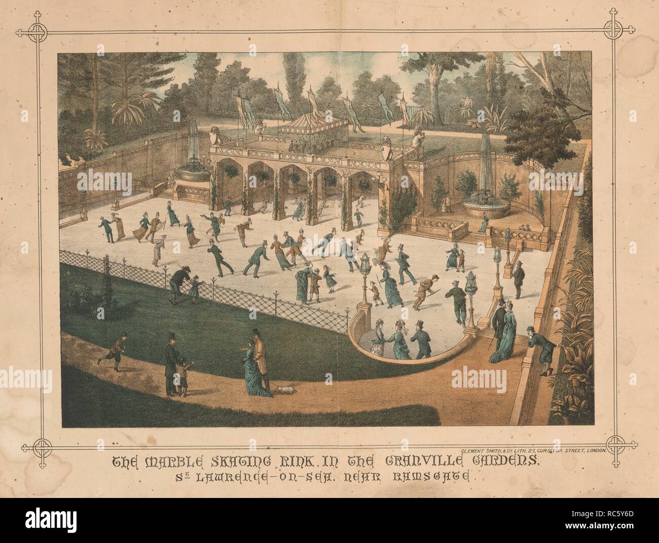 Victorian garden amusement park hi-res stock photography and images - Alamy