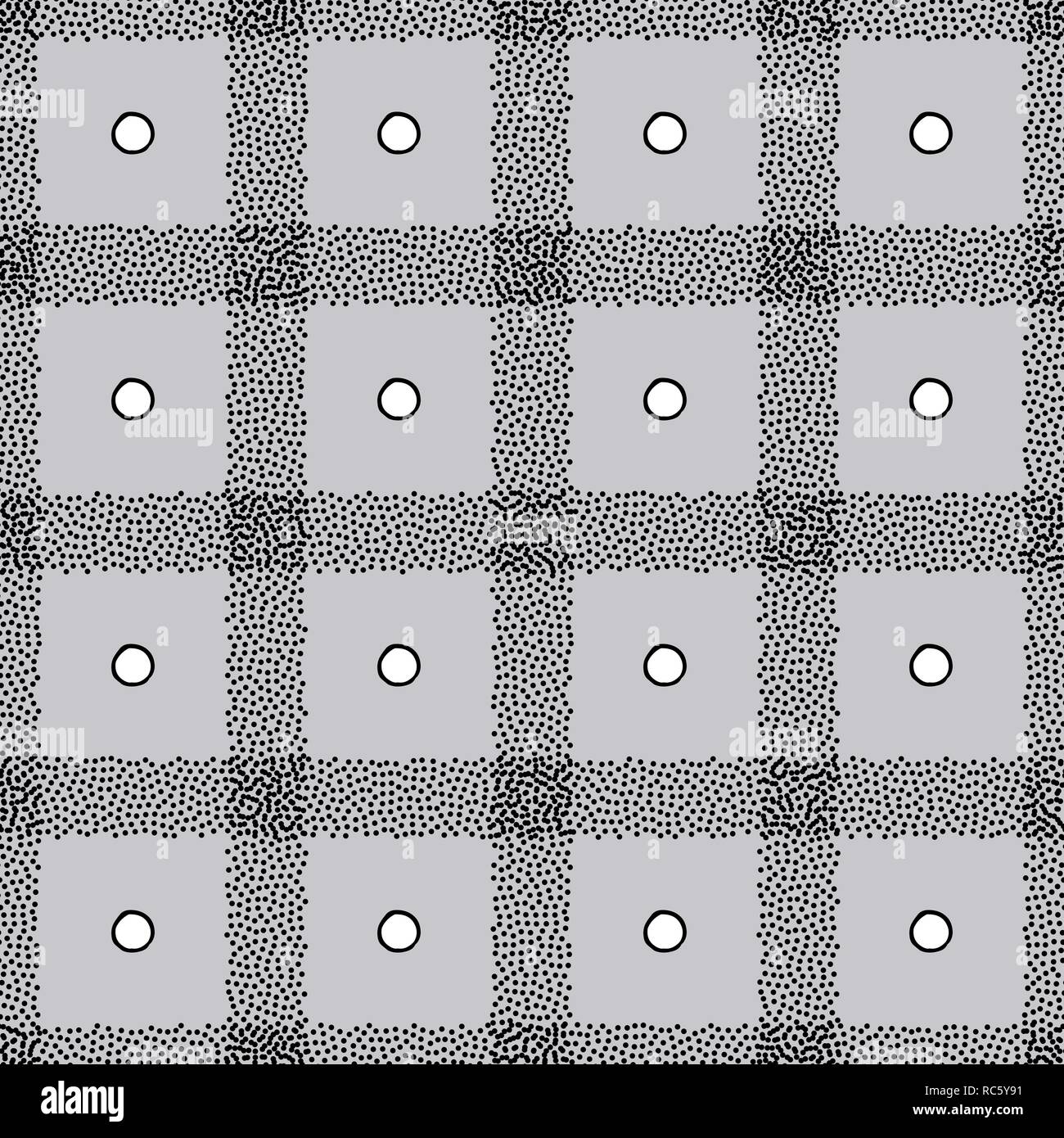 Dotted checkered background in modern style. Abstract stripes and polka ...