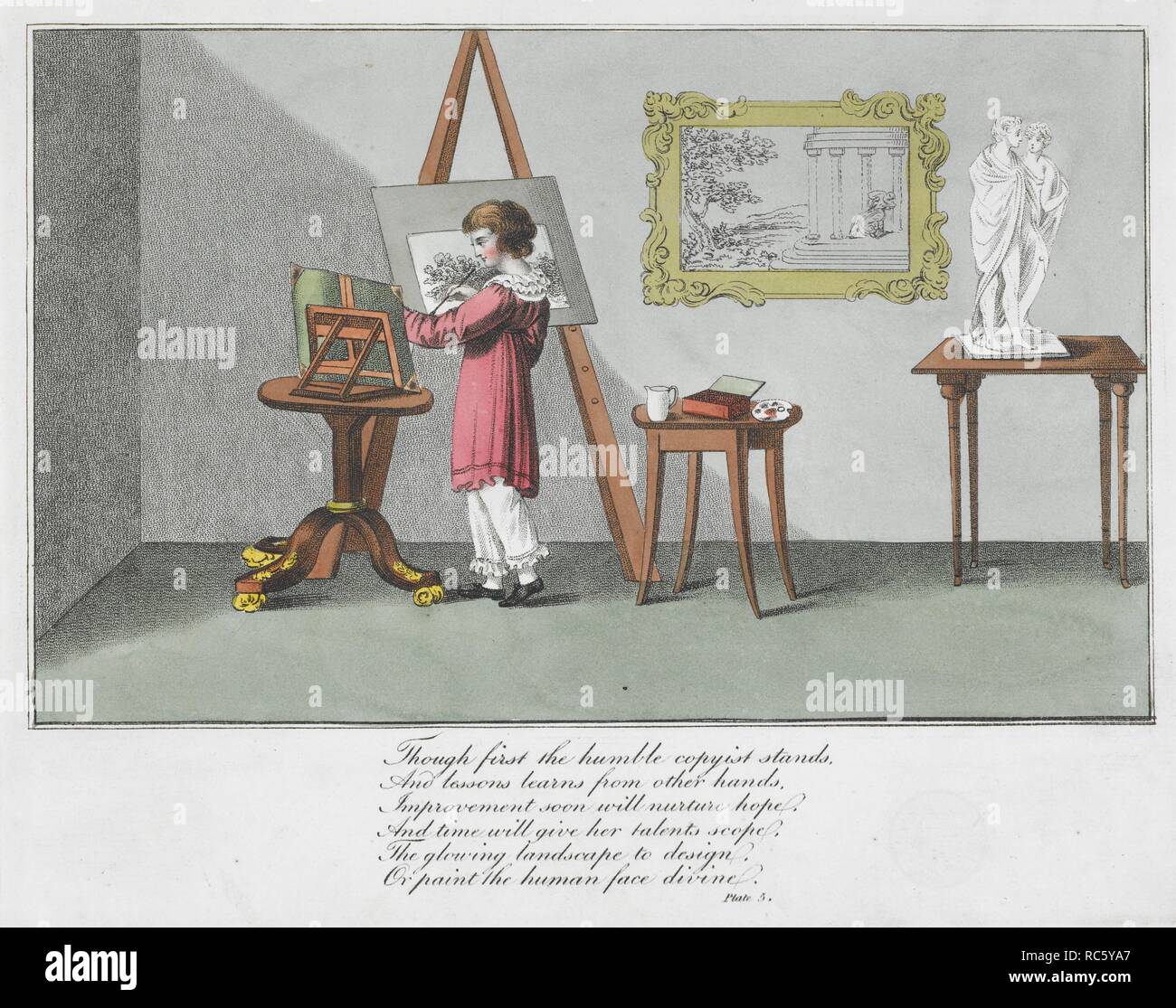 Painting manners hi-res stock photography and images - Alamy