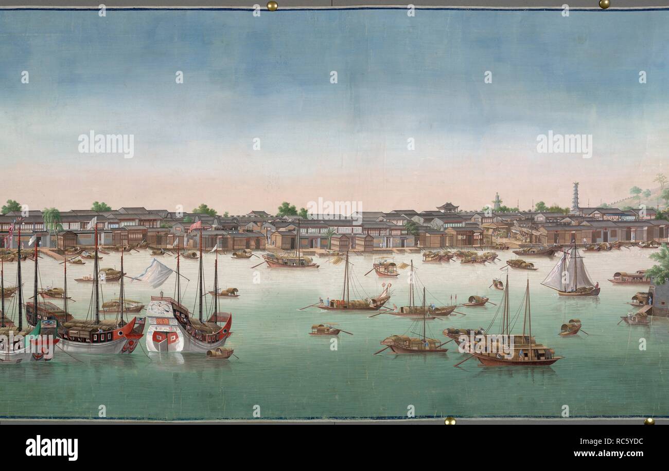 A view of Canton. A view of Canton. ca. 1760. A view of Canton, showing ...
