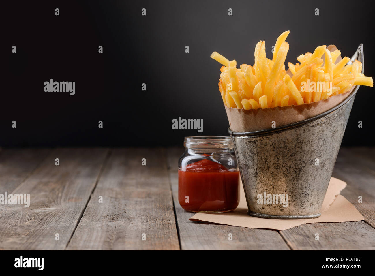 Fresh French fries Stock Photo - Alamy