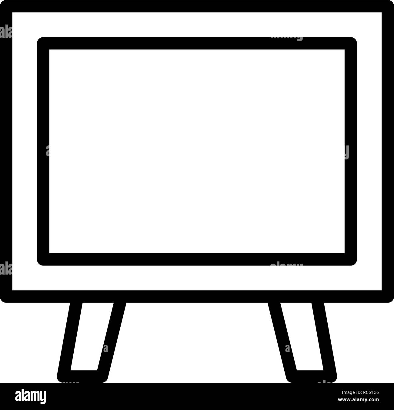 Vector Blackboard Icon Stock Vector Image & Art - Alamy