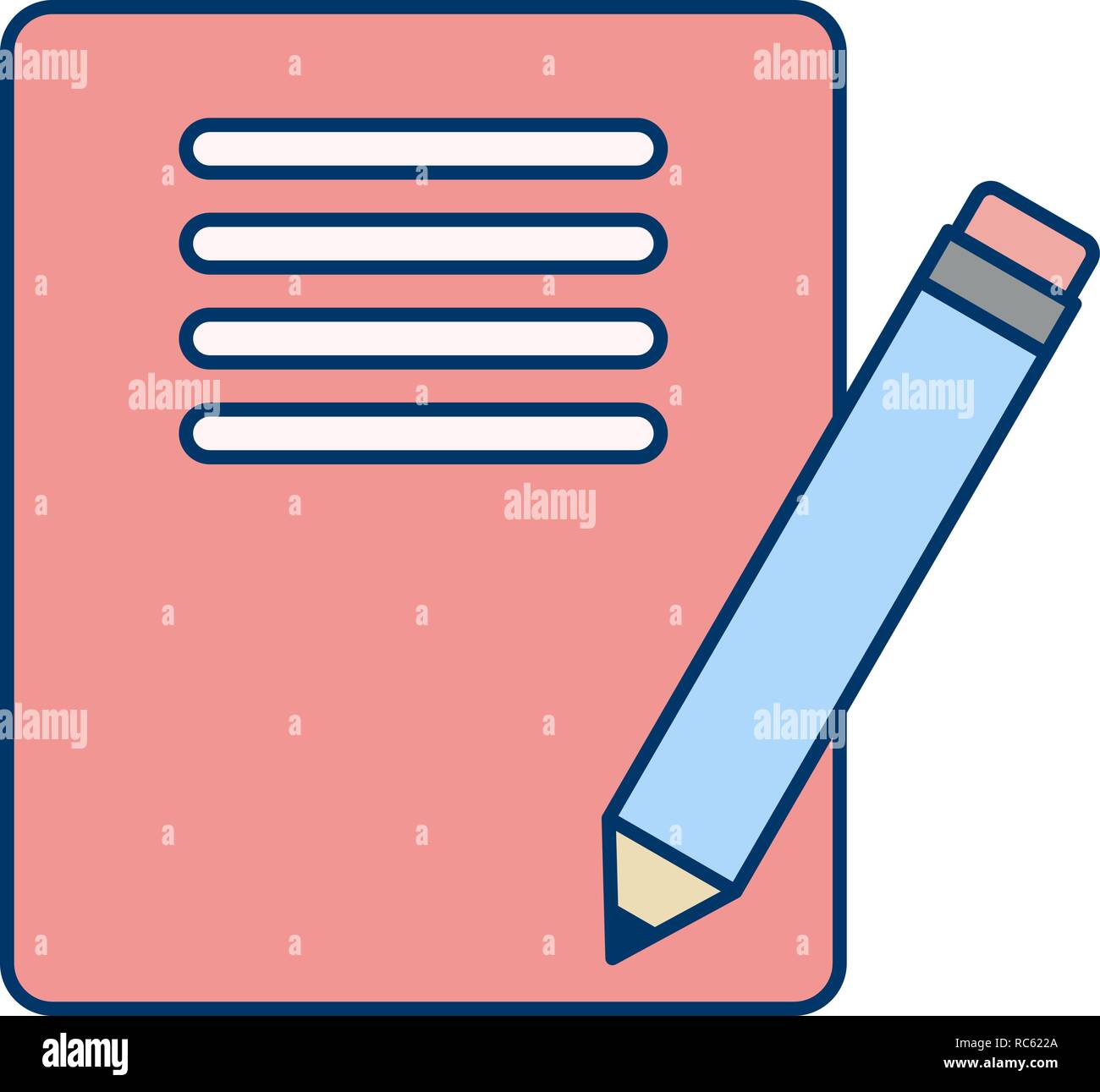 Vector Notes Icon Stock Vector Image & Art - Alamy