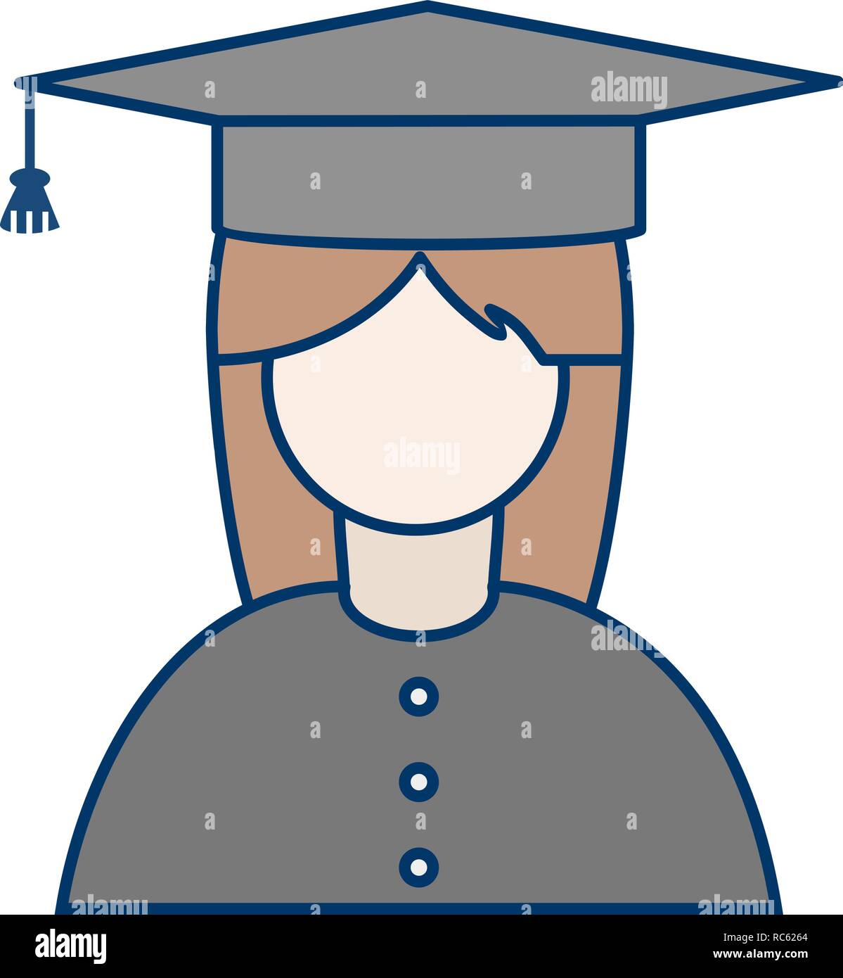 Vector Female Student Icon Stock Vector Image & Art - Alamy