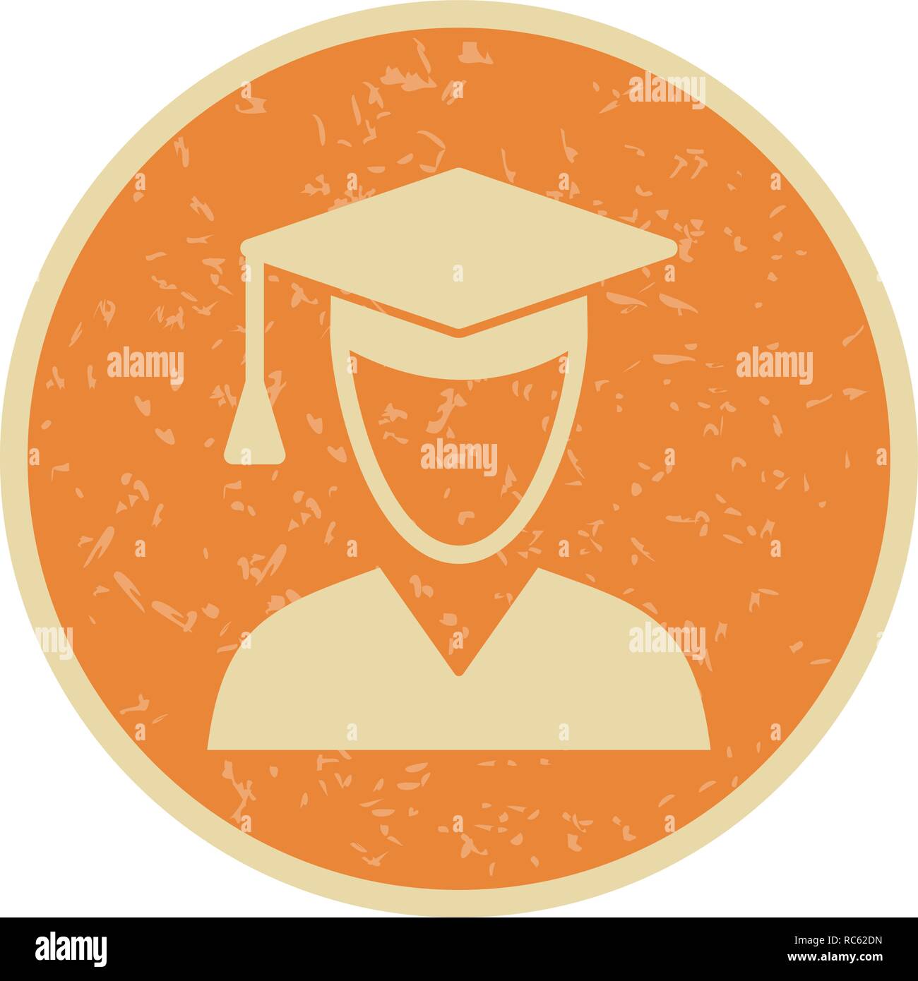Vector Male Student Icon Stock Vector Image & Art - Alamy