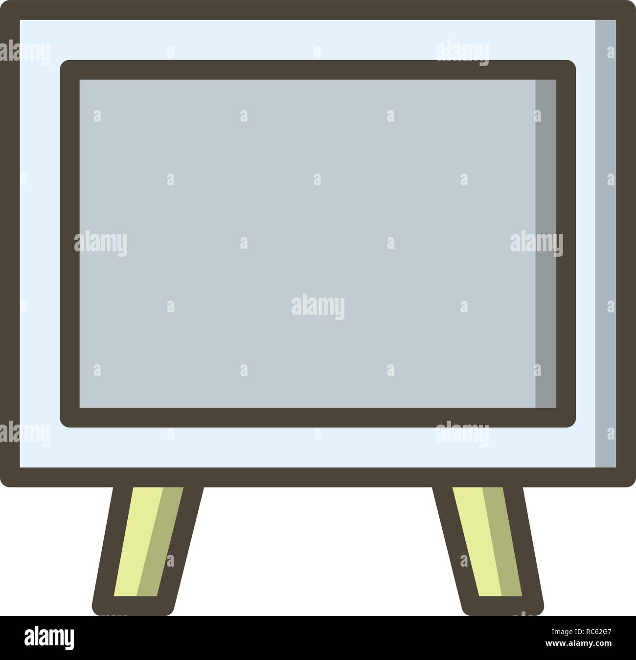 Vector Blackboard Icon Stock Vector Image & Art - Alamy