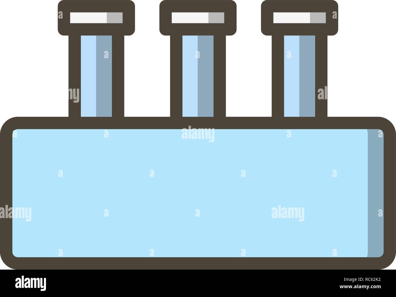 Vector Chemistry Set Icon Stock Vector Image & Art - Alamy