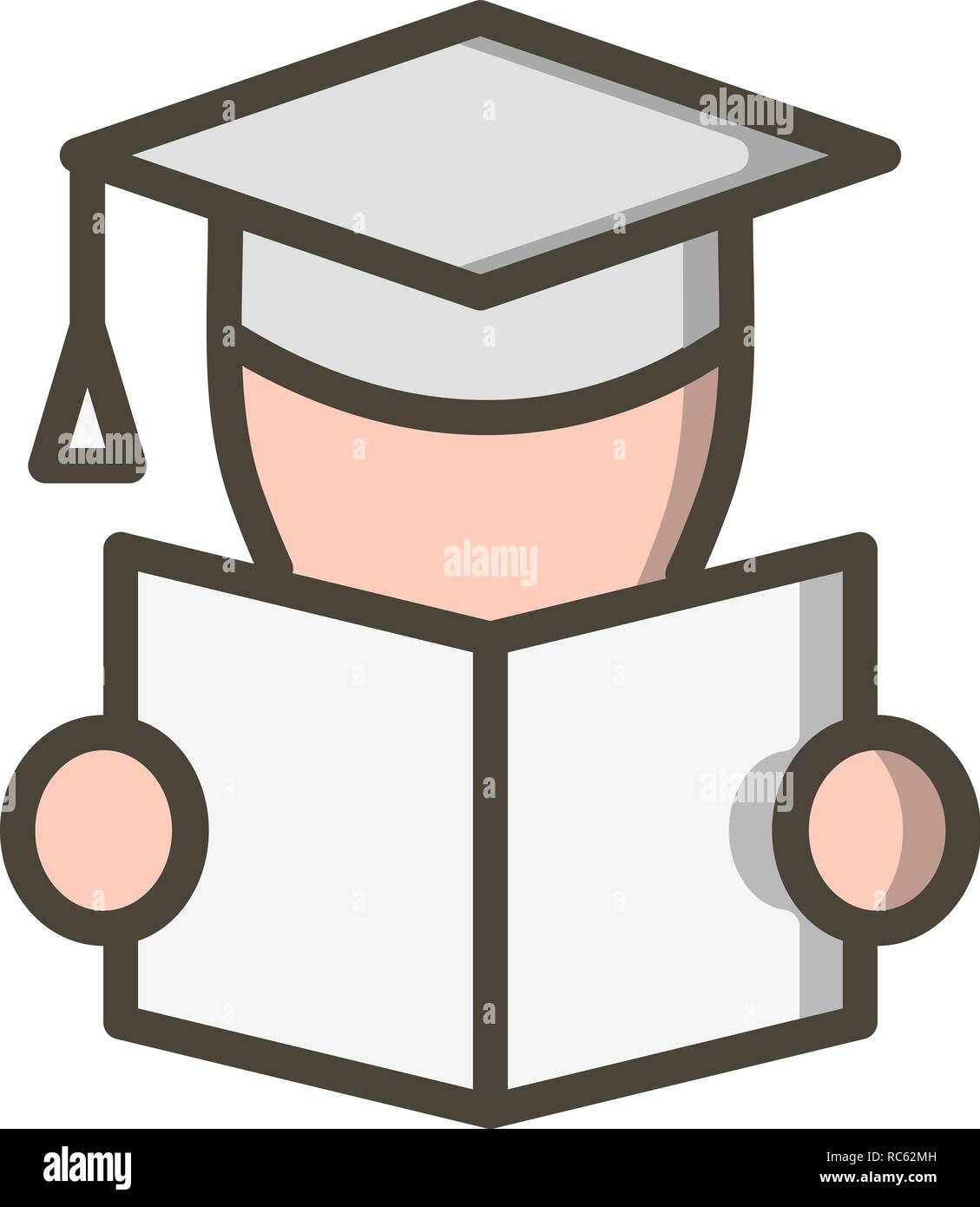 Vector Reading Icon Stock Vector Image & Art - Alamy