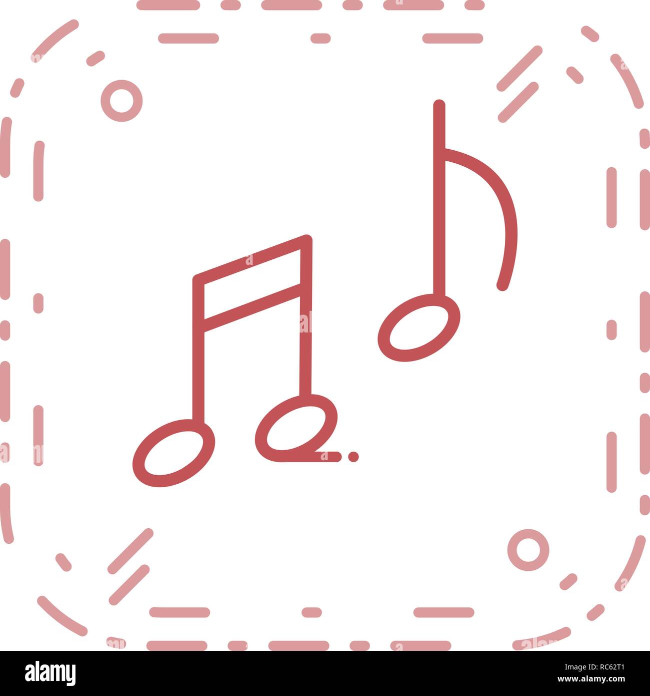 Vector Music Icon Stock Vector Image & Art - Alamy