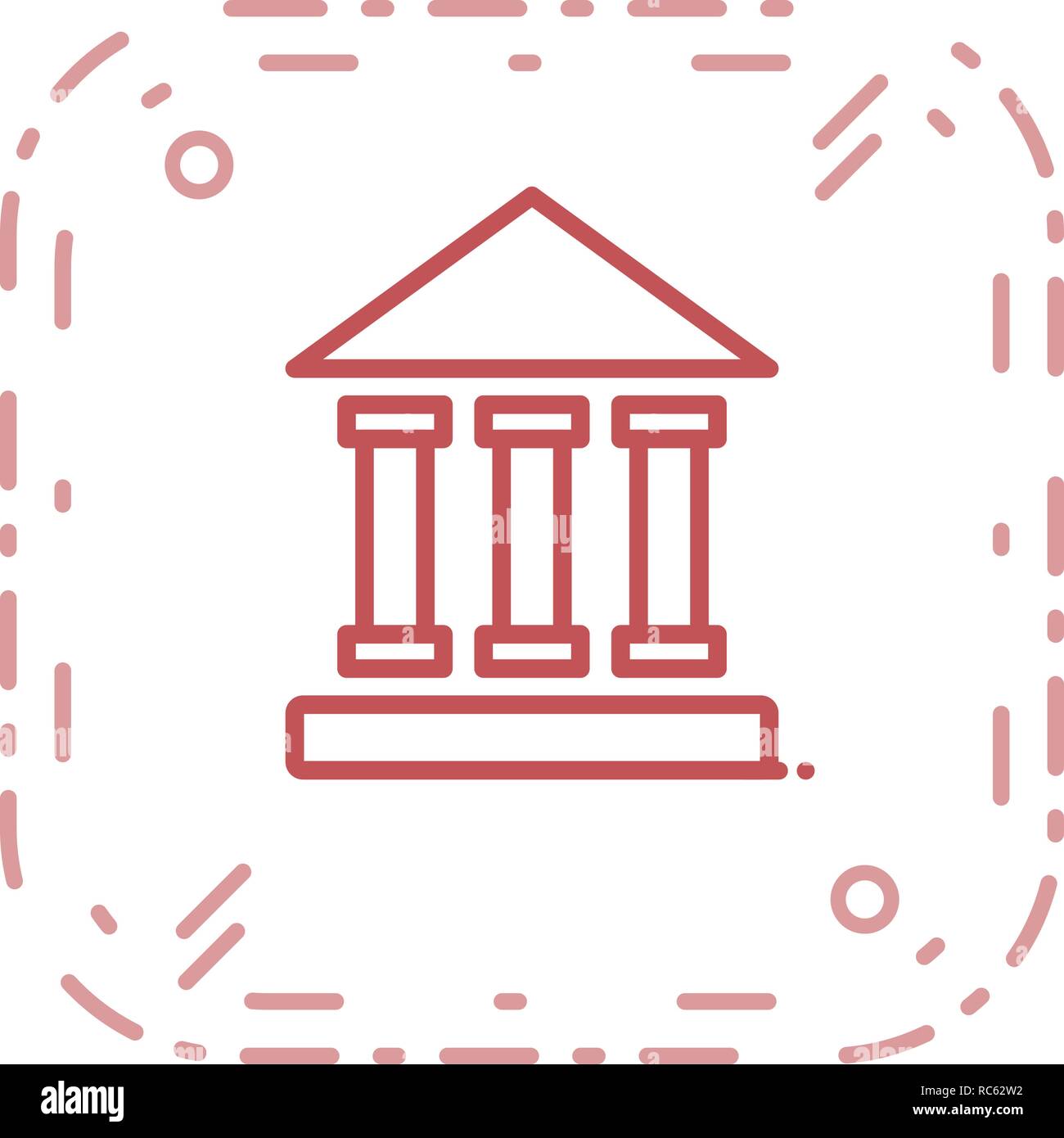 Vector Educational Institute Icon Stock Vector Image & Art - Alamy