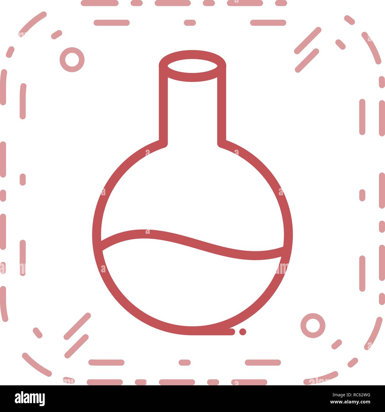Vector Flask Icon Stock Vector Image & Art - Alamy