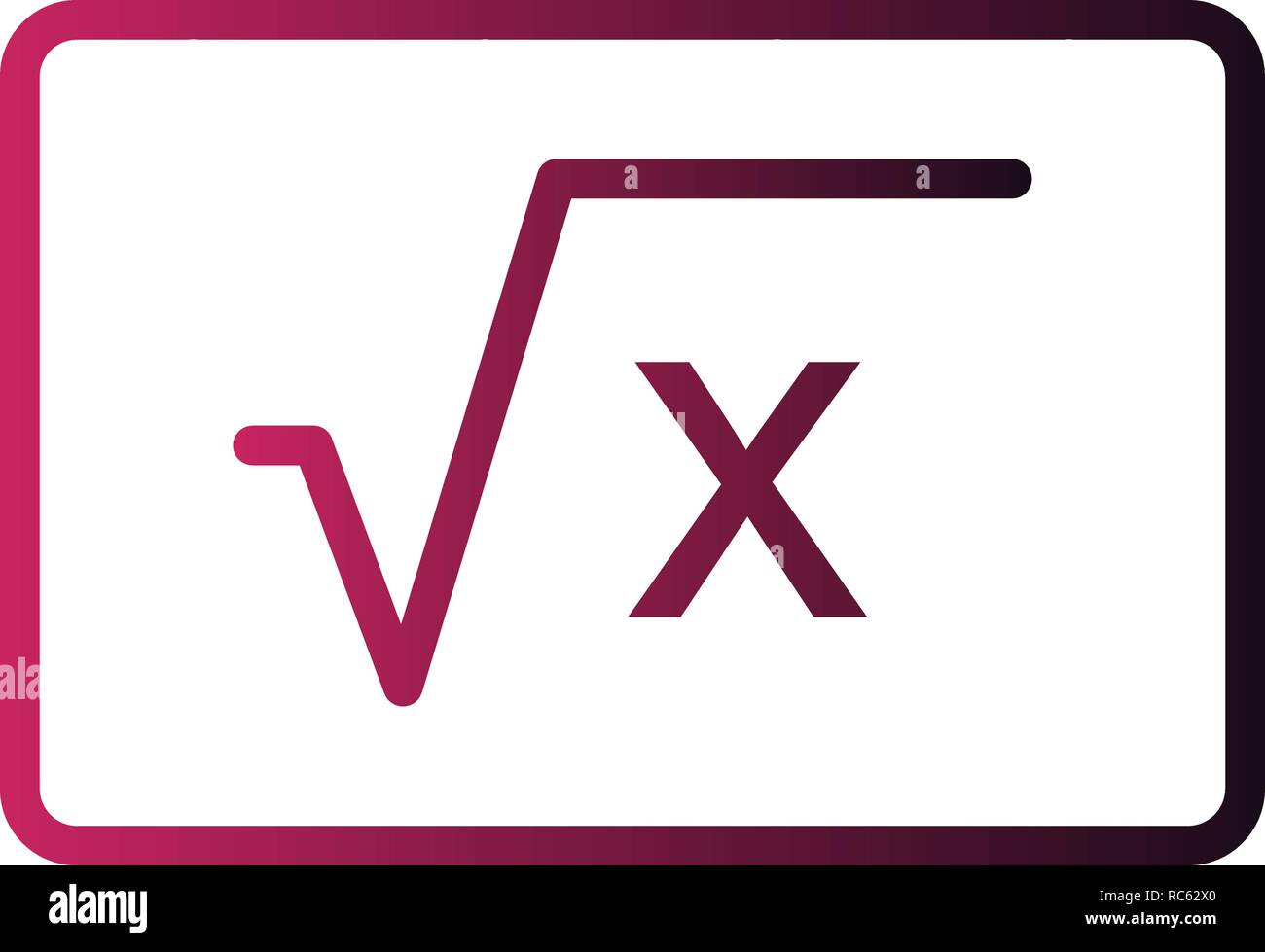 Vector Formula Icon Stock Vector Image & Art - Alamy