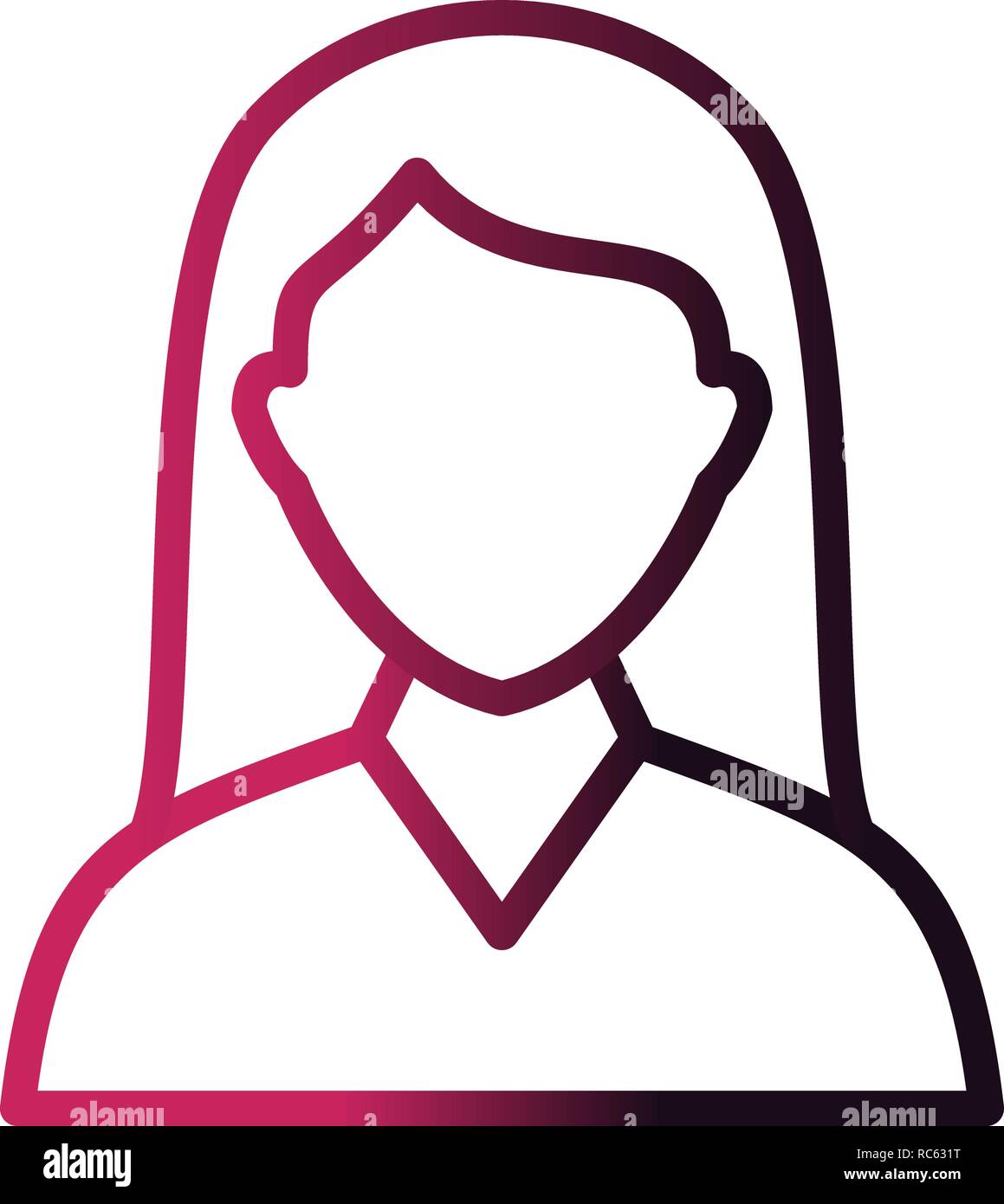 Vector Female Student Icon Stock Vector Image & Art - Alamy