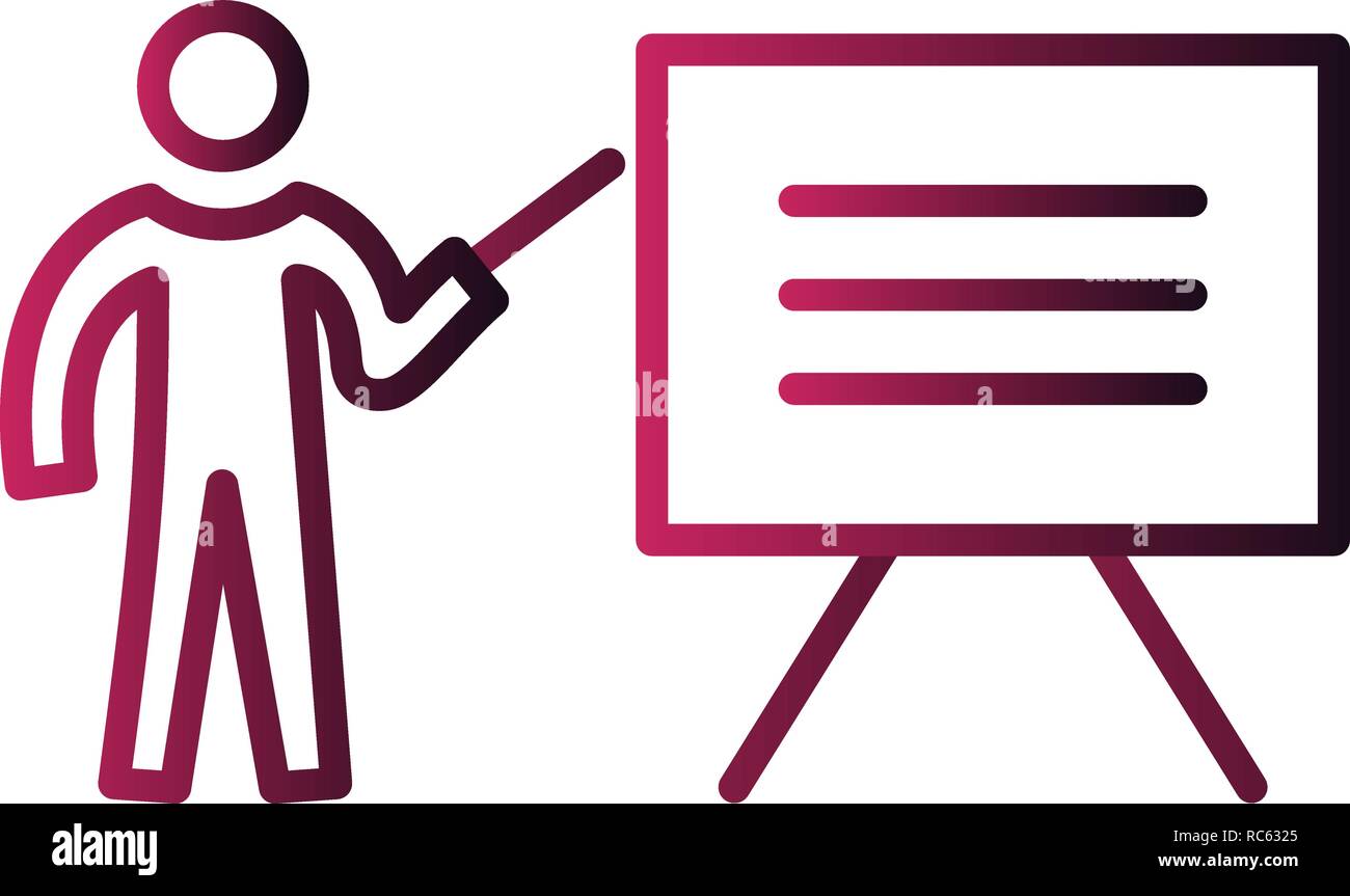 Vector Teaching Icon Stock Vector Image & Art - Alamy