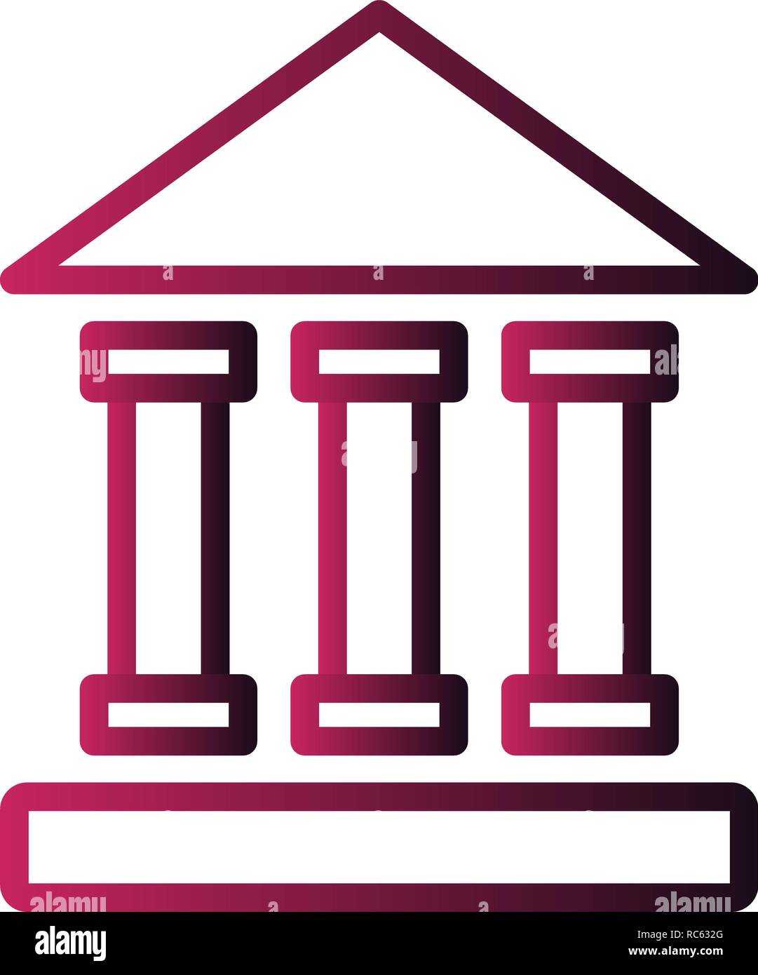 Vector Educational Institute Icon Stock Vector Image & Art - Alamy