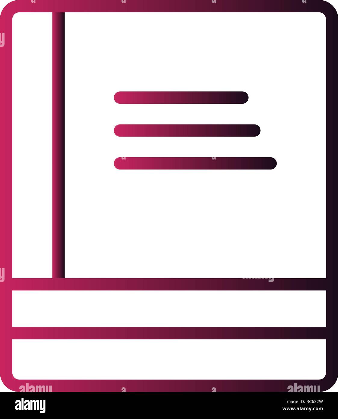 5 books Stock Vector Images - Alamy