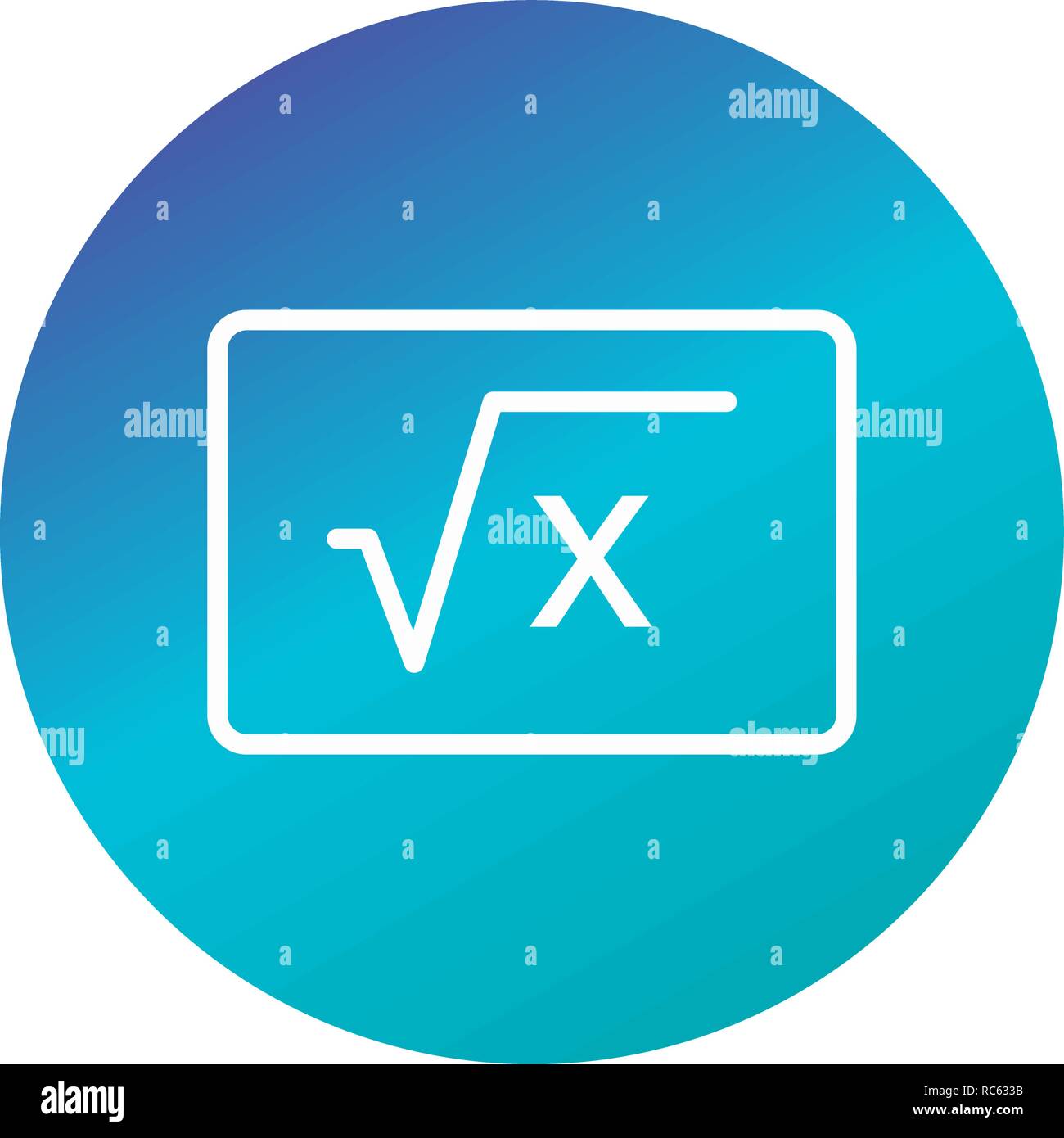 Vector Formula Icon Stock Vector Image & Art - Alamy