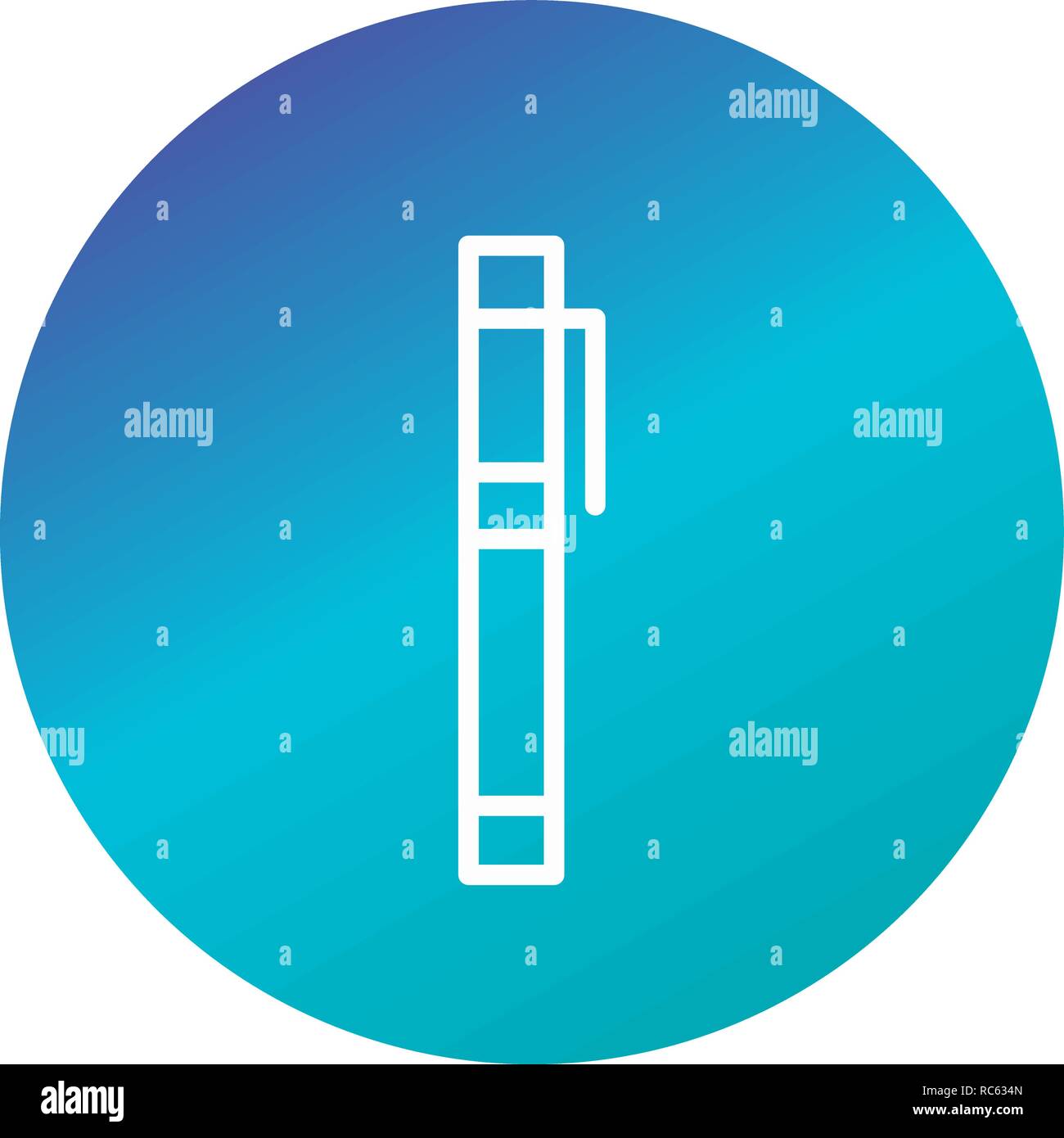 Vector Markers Icon Stock Vector Image & Art - Alamy