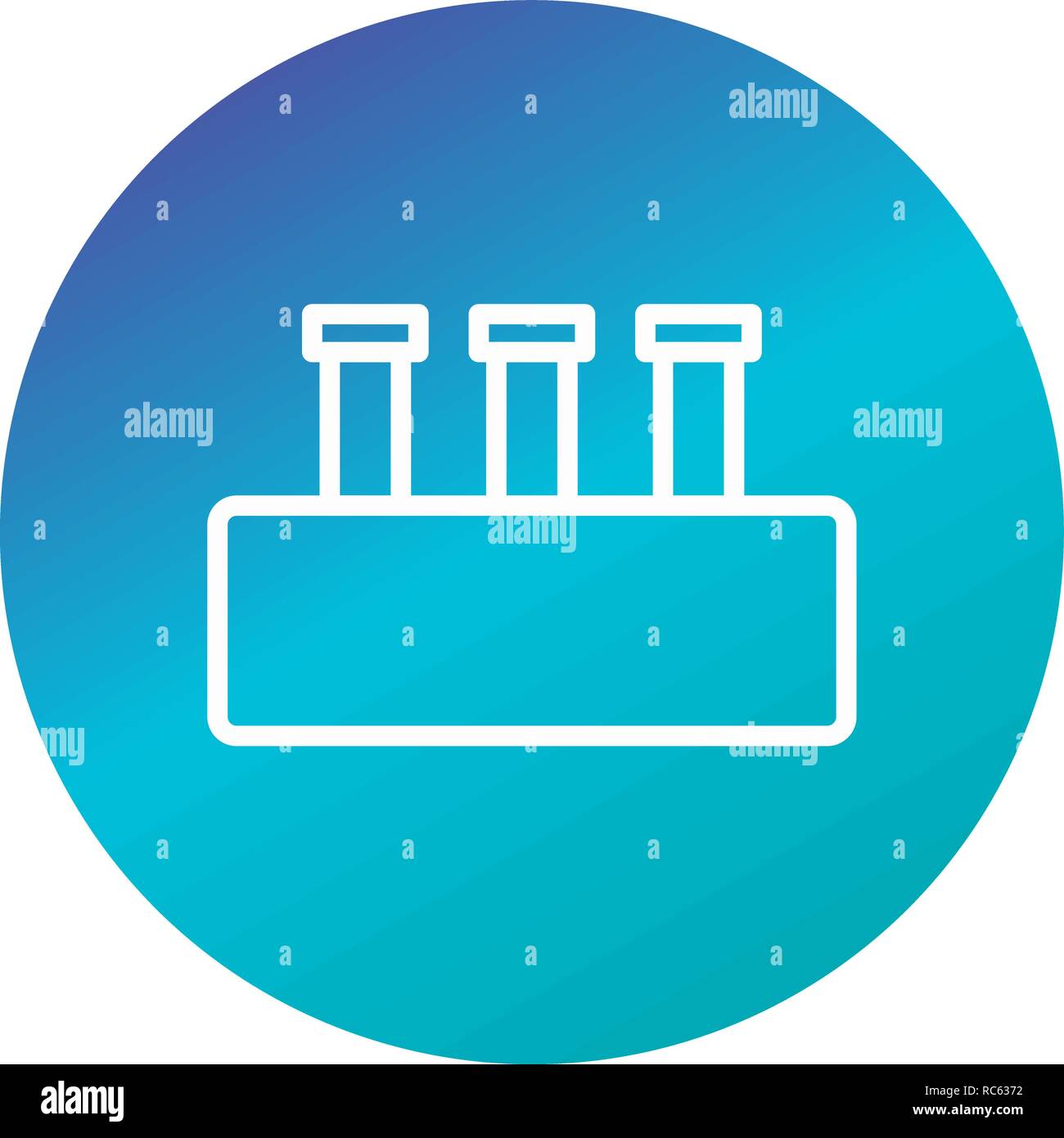 Vector Chemistry Set Icon Stock Vector Image & Art - Alamy