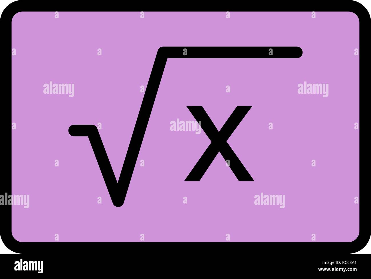 Vector Formula Icon Stock Vector Image & Art - Alamy