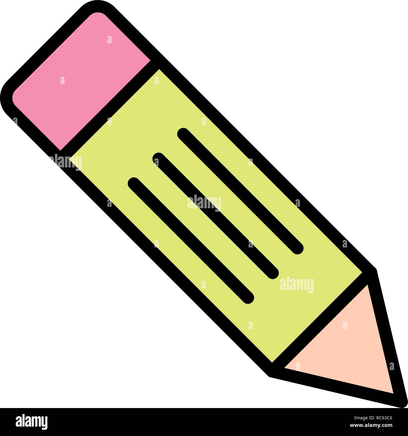 Vector Pencil Icon Stock Vector Image & Art - Alamy