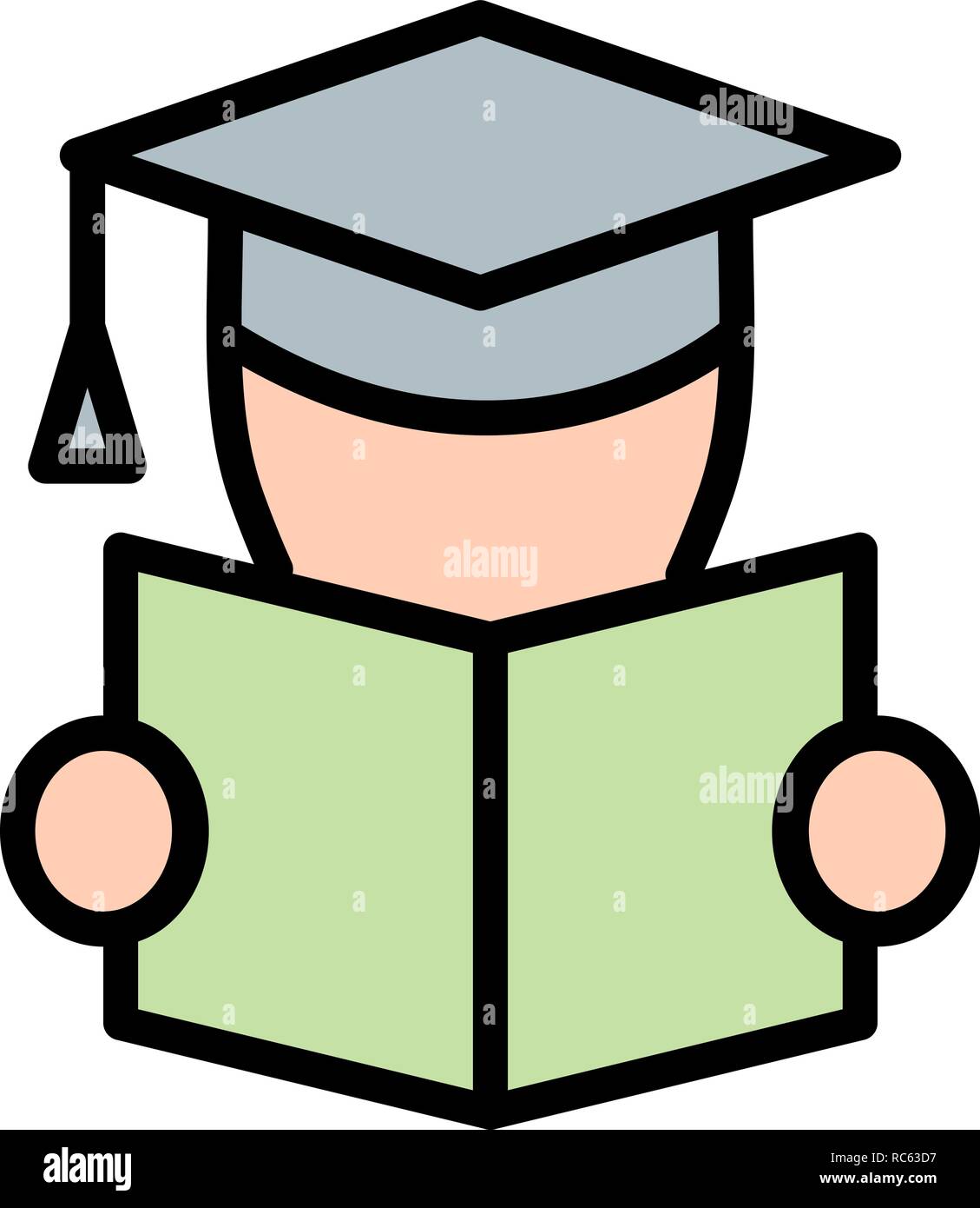 Vector Reading Icon Stock Vector Image & Art - Alamy