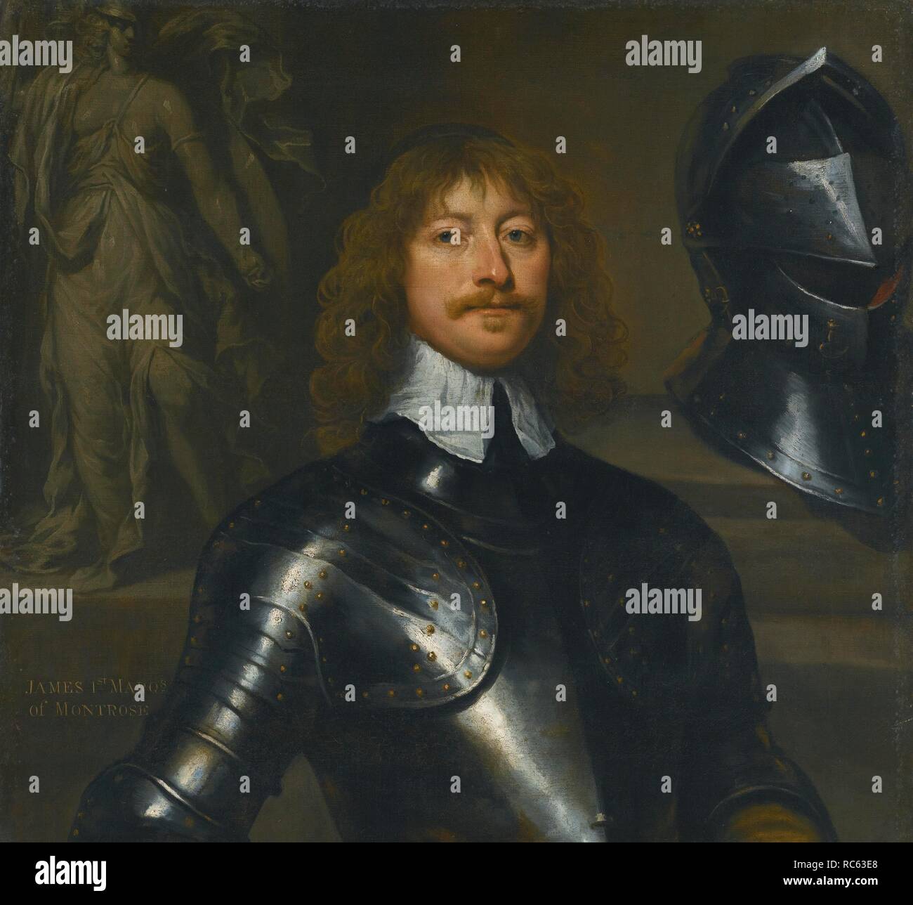 Portrait of James Graham, 1st Marquess of Montrose (1612-1650). Museum ...