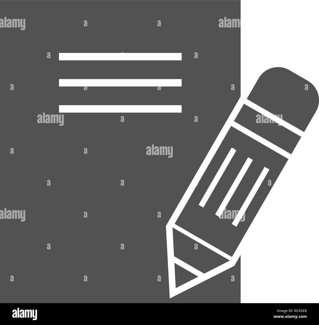 Vector Notes Icon Stock Vector Image & Art - Alamy