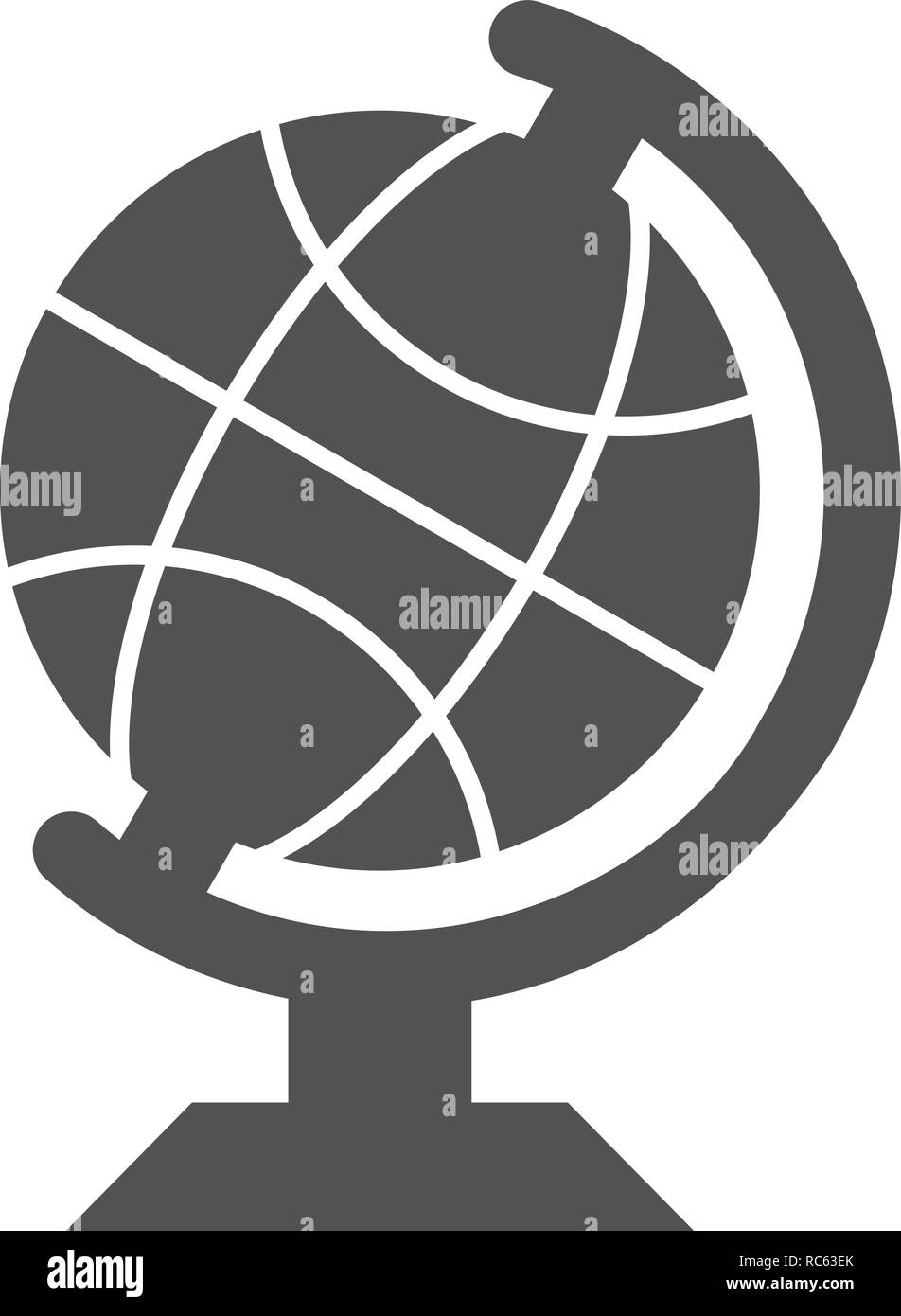 Vector Globe Icon Stock Vector Image & Art - Alamy