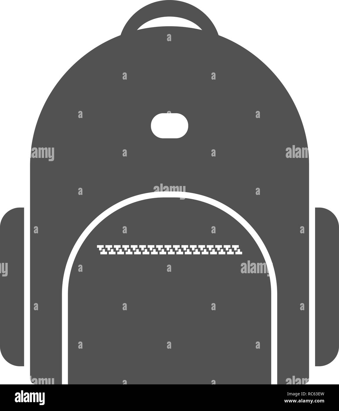 Vector Bagpack Icon Stock Vector Image & Art - Alamy