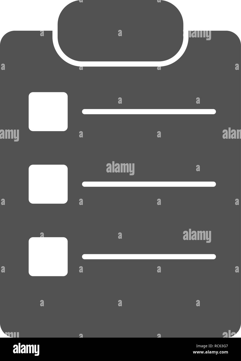 Vector List Icon Stock Vector Image & Art - Alamy