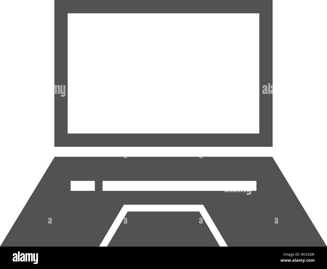 Vector Laptop Icon Stock Vector Image & Art - Alamy
