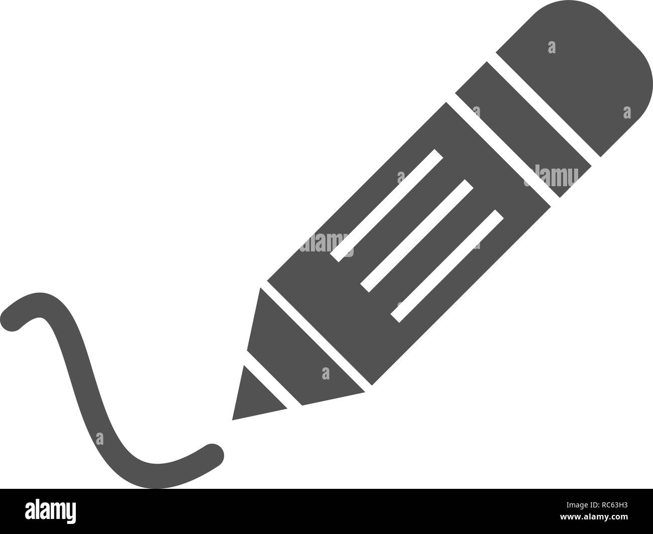 Vector Writing Icon Stock Vector Image & Art - Alamy