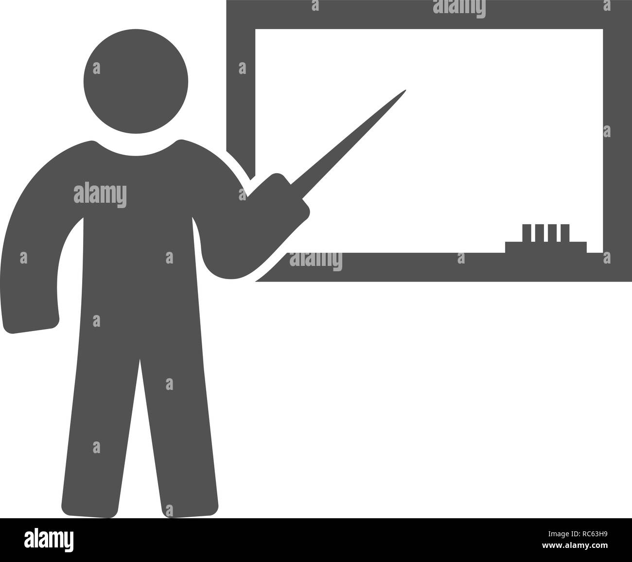 Vector Teaching Icon Stock Vector Image & Art - Alamy