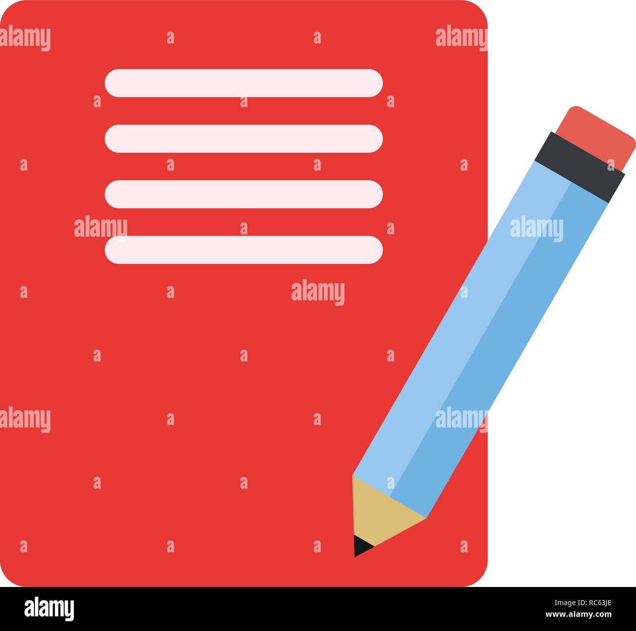 Vector Notes Icon Stock Vector Image & Art - Alamy