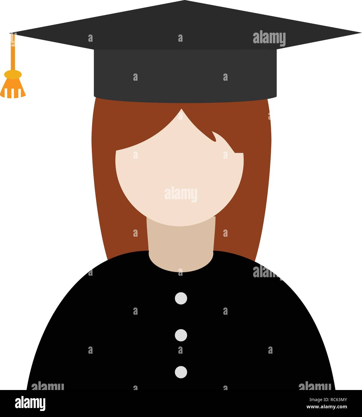 Vector Female Student Icon Stock Vector Image & Art - Alamy