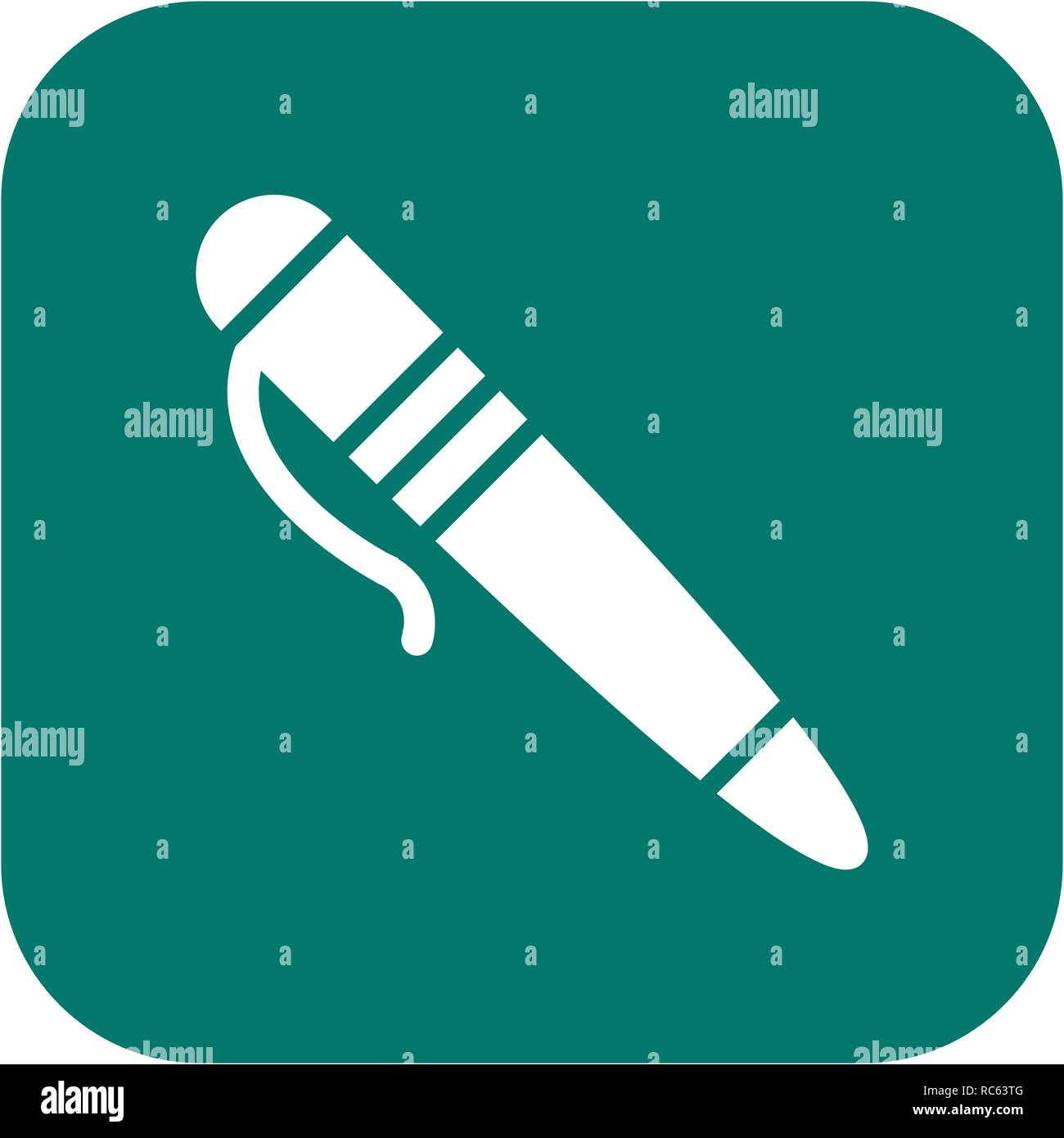 Vector Pen Icon Stock Vector Image & Art - Alamy