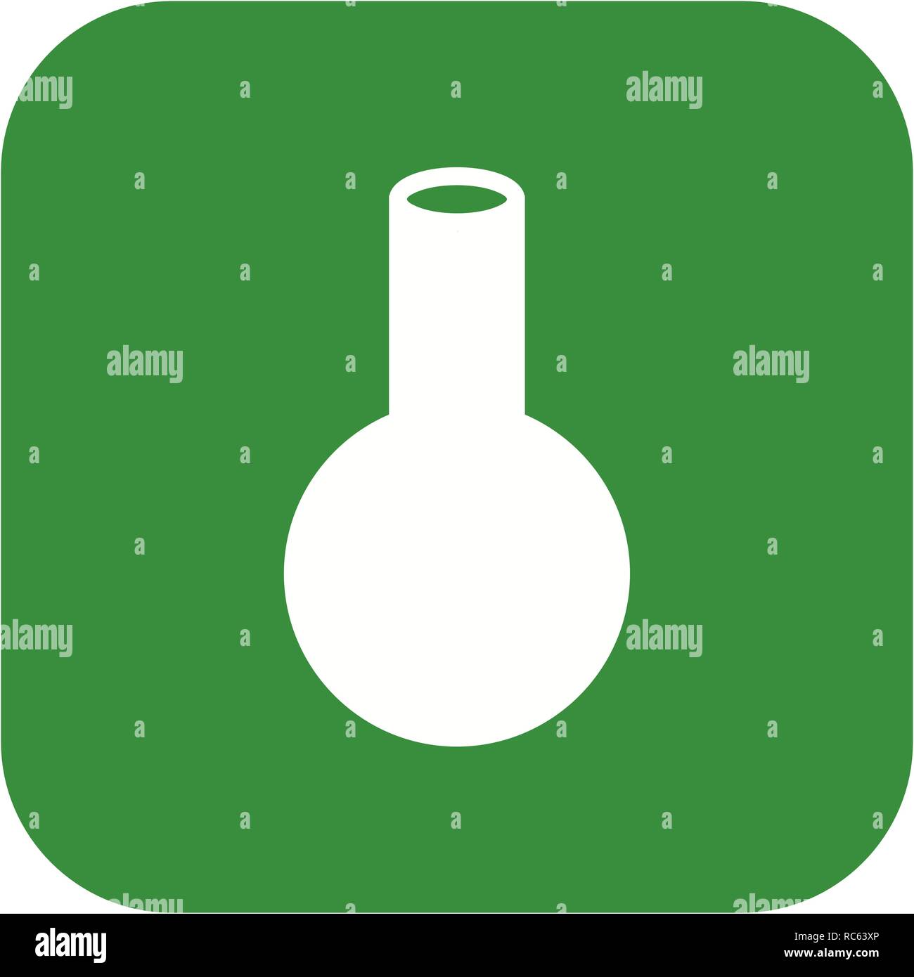 Vector Flask Icon Stock Vector Image & Art - Alamy