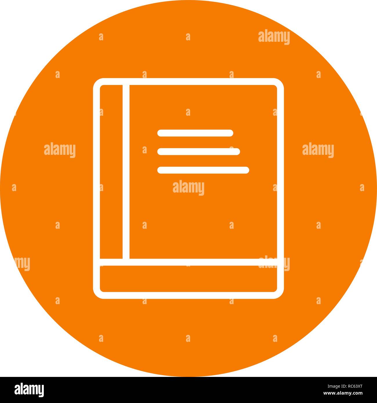 Vector Book Icon Stock Vector Image & Art - Alamy