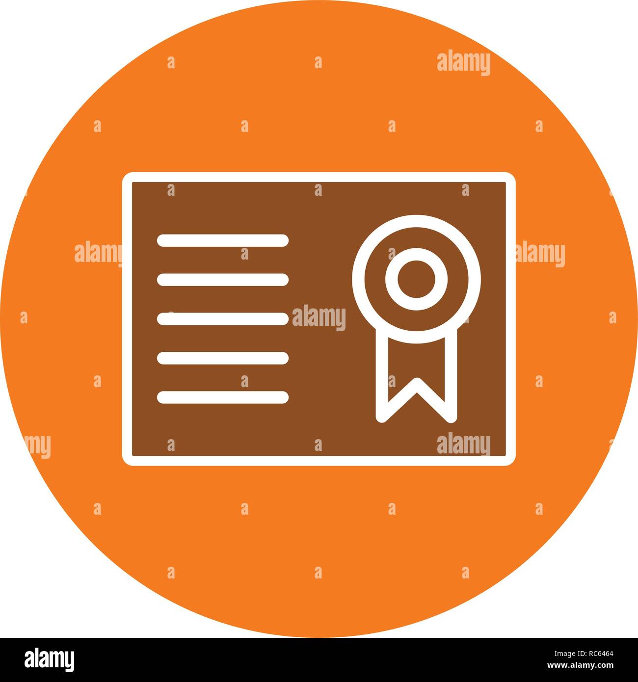 Vector Certificate Vector Icon Stock Vector Image & Art - Alamy
