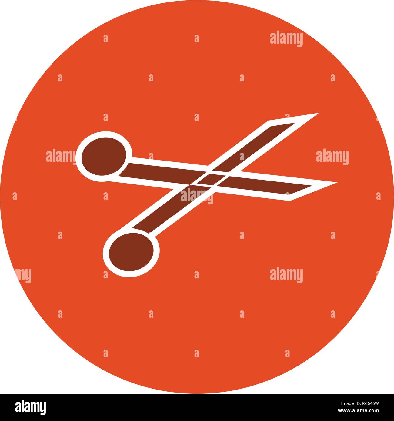 Vector Scissors Icon Stock Vector Image & Art - Alamy