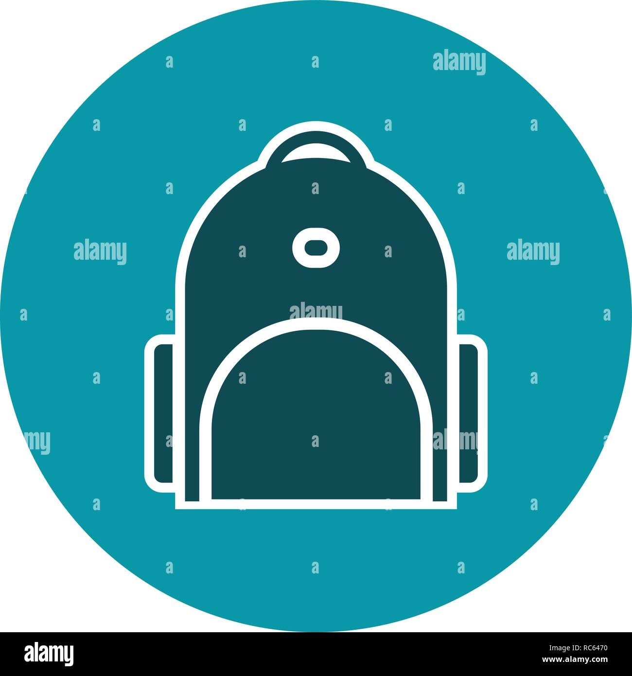 Vector Bagpack Icon Stock Vector Image & Art - Alamy