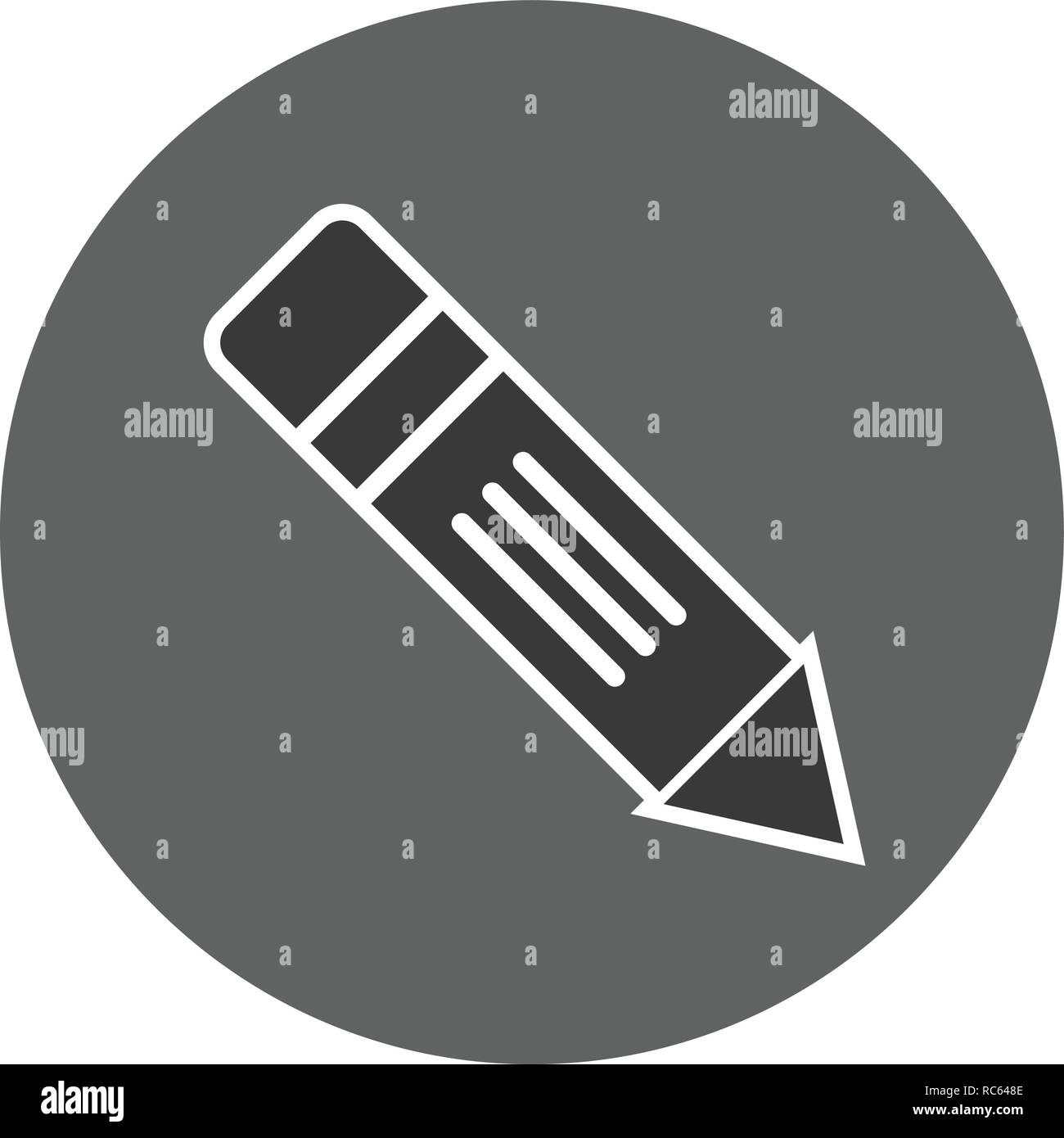 Vector Pencil Icon Stock Vector Image & Art - Alamy