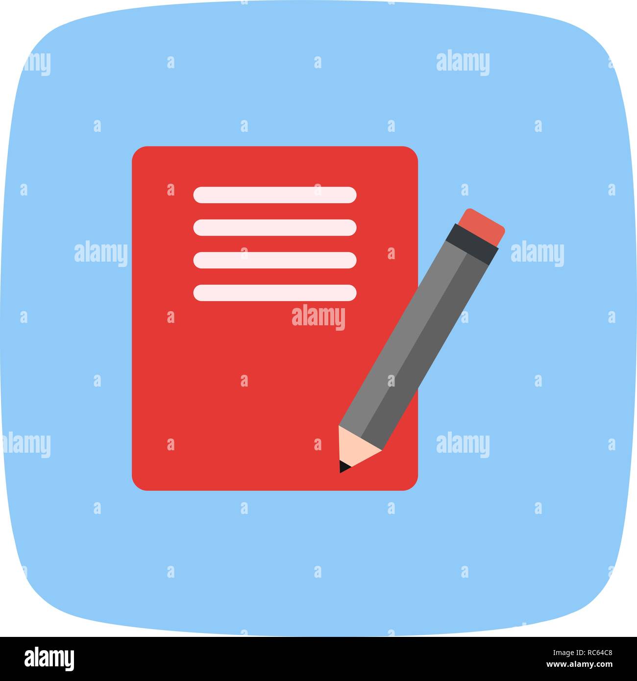 Vector Notes Icon Stock Vector Image & Art - Alamy