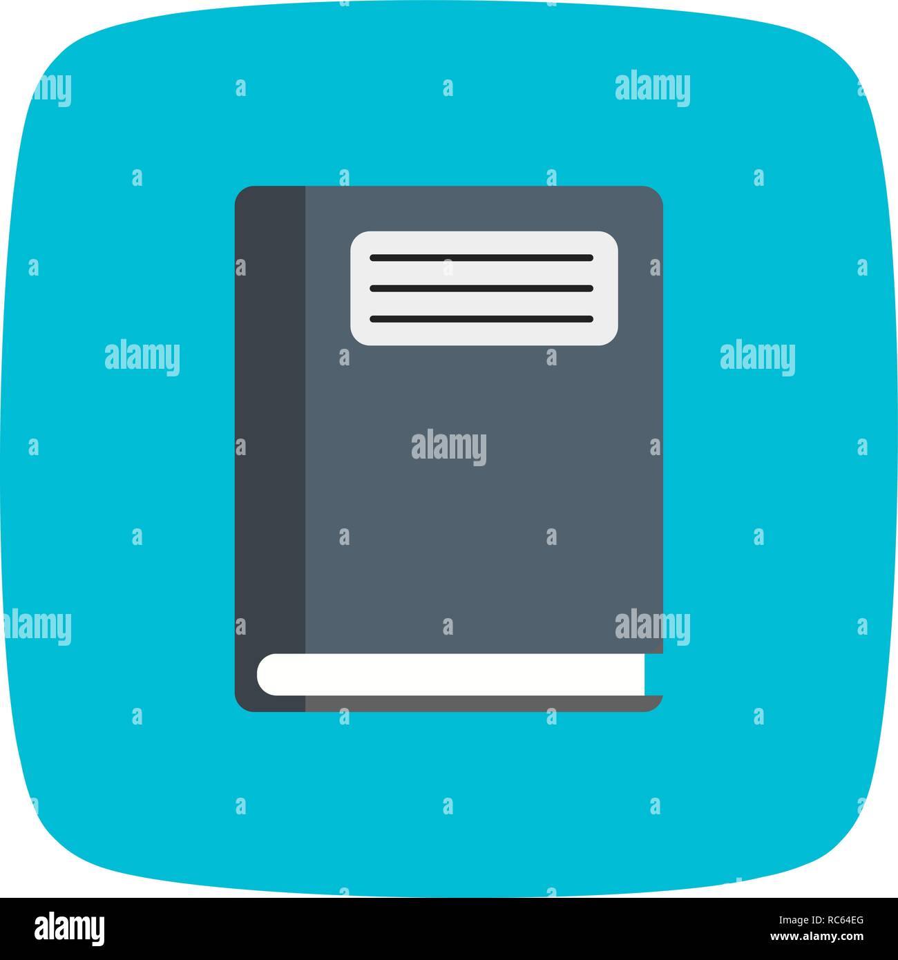 Vector Notebook Icon Stock Vector Image & Art - Alamy